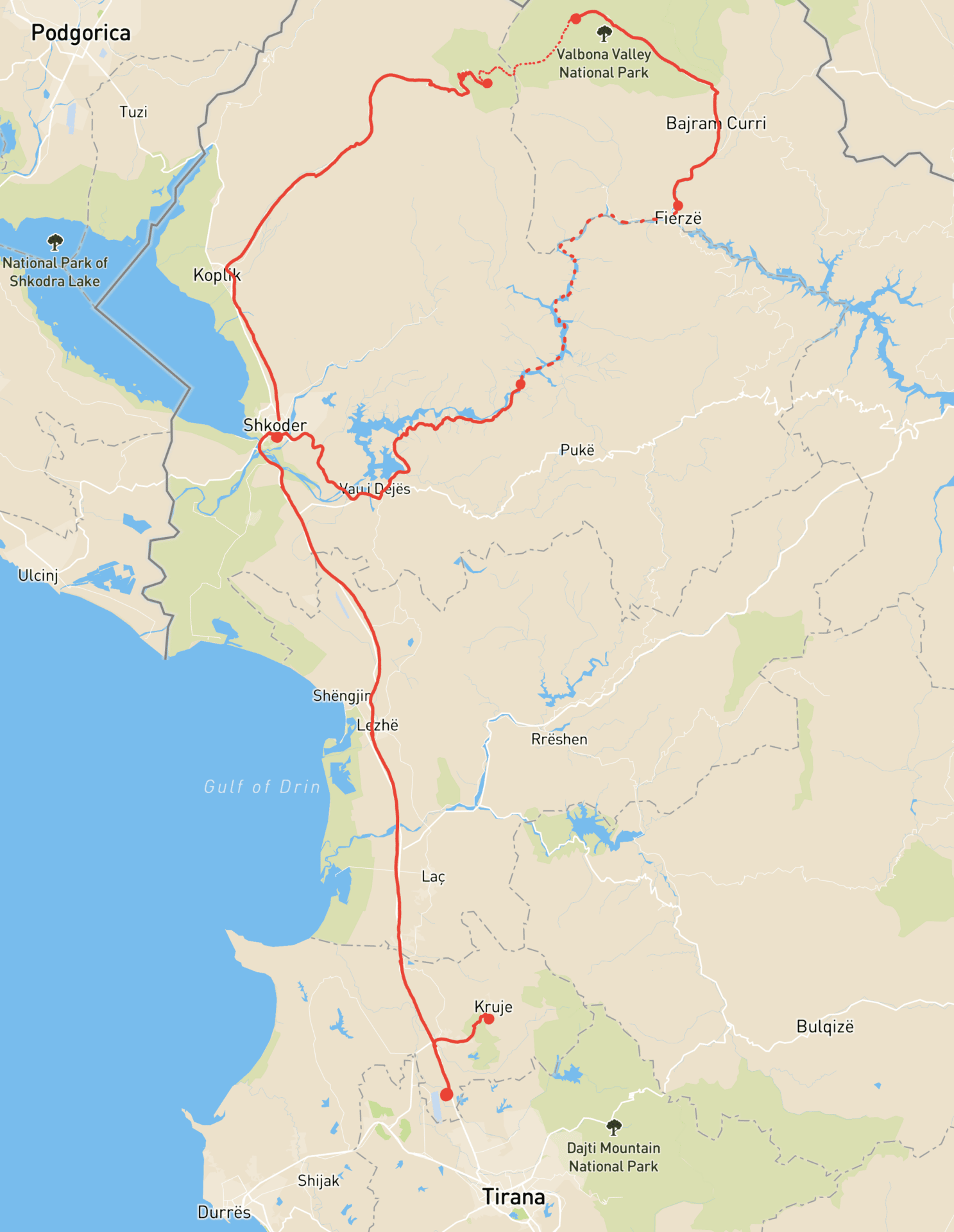 A memorable hiking tour in the Albanian Alps · Velstana